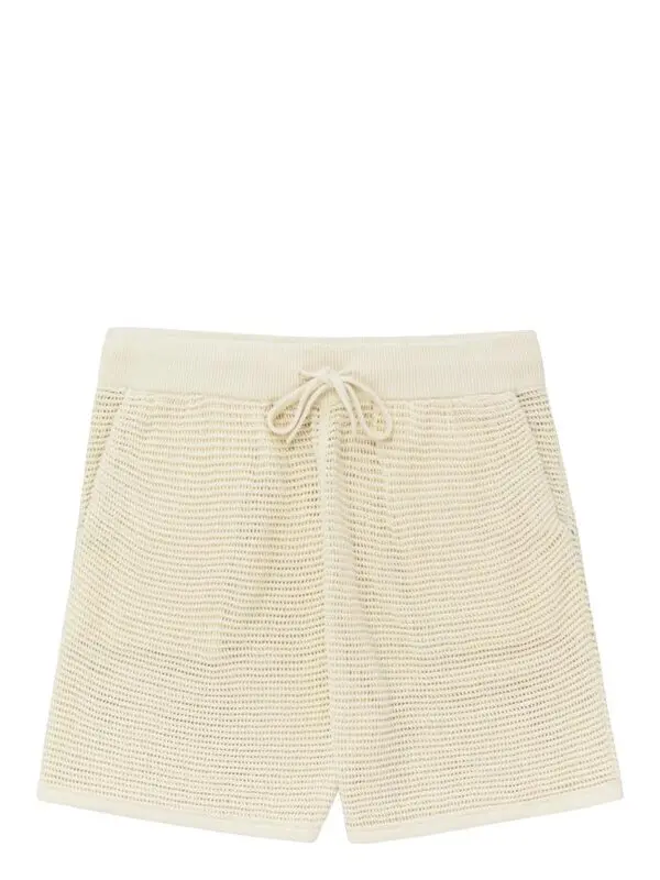 Aimé Leon Dore Mesh Knit Short - White