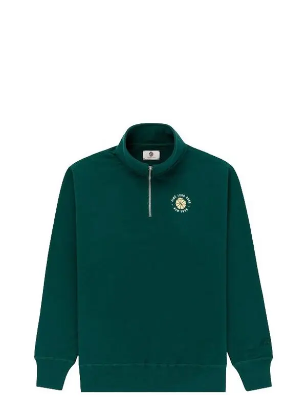 Aimé Leon Dore X New Balance Quarter Zip Pullover - Green