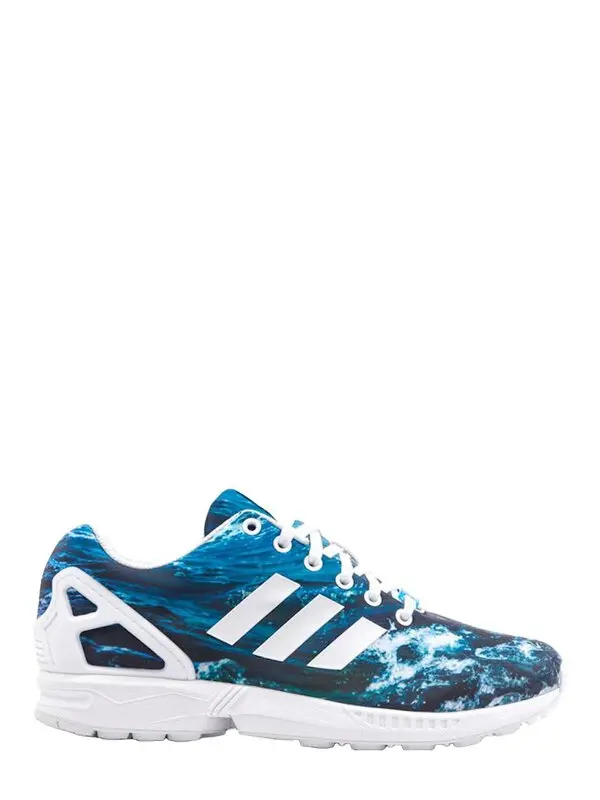 Adidas Zx Flux Sneakers - Graphic Blue
