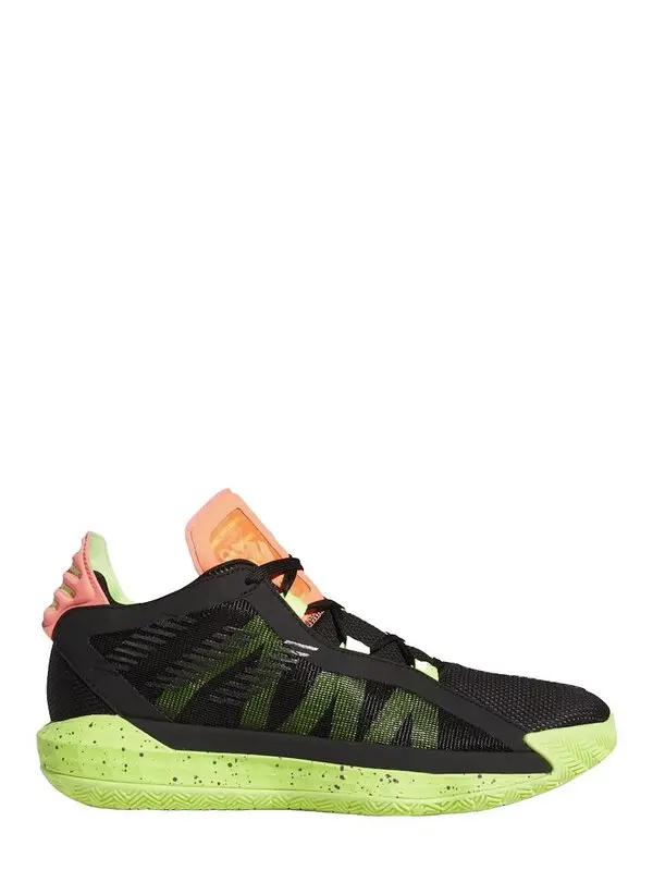 Adidas Dame 6 Sneakers - Signal Green/glory Purple/signal Coral