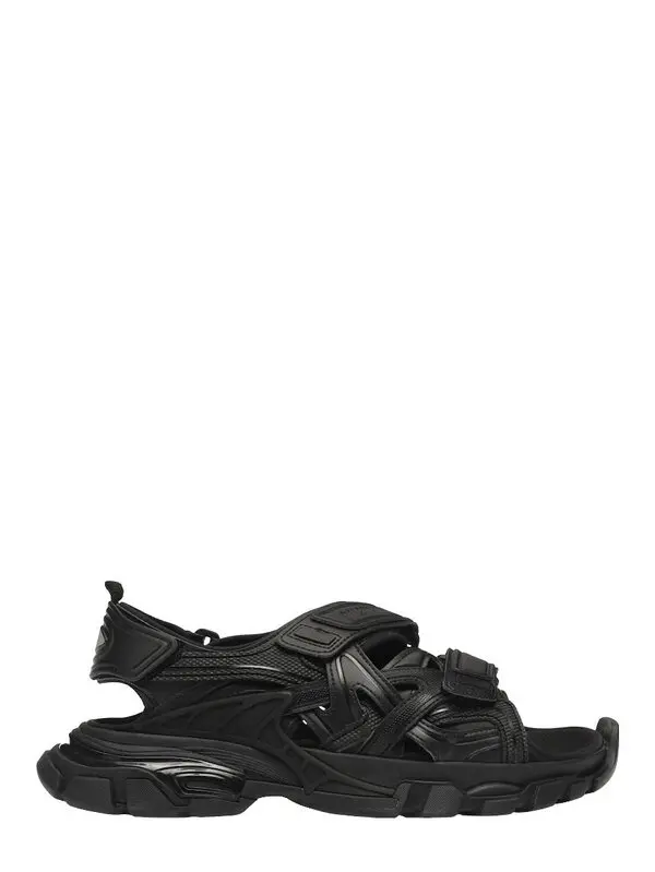 Balenciaga Track Sandal - Black