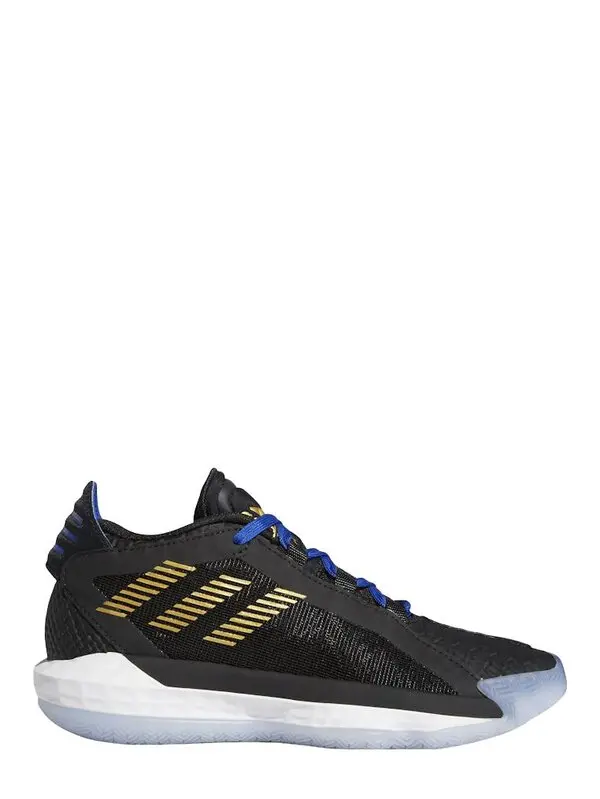 Adidas Dame Sneakers - Black/gold Metallic/team Royal Blue