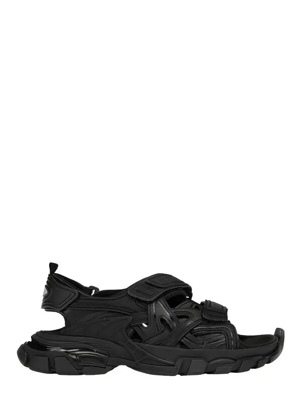 Balenciaga Track Sandal - Black
