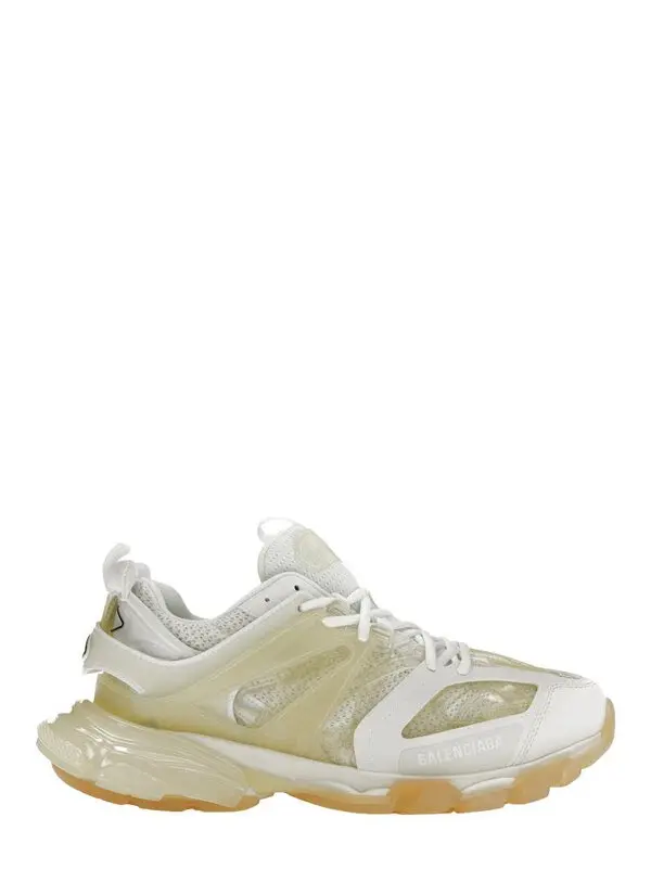 Balenciaga Track Clear Sole Sneakers - White