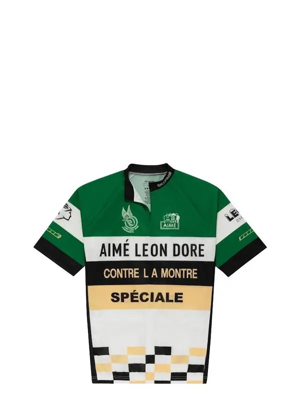 Aimé Leon Dore Poly Cycling Jersey - Multicolor/green