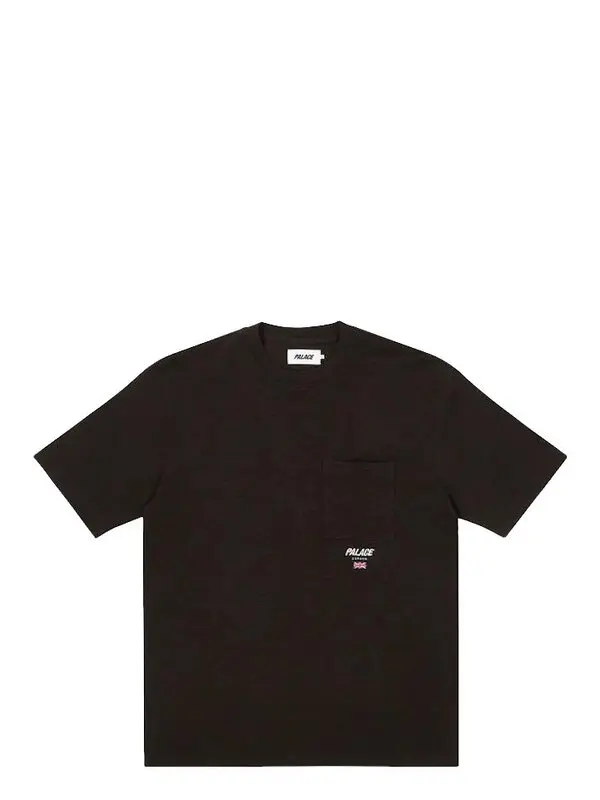 PALACE Slub Square Pocket T-shirt - Black
