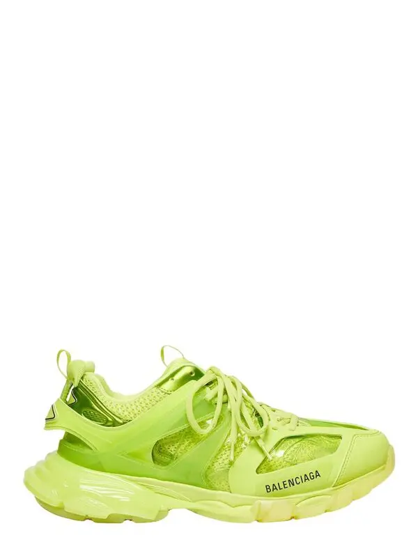 Balenciaga Track Clear Sole Sneakers - Neon Yellow