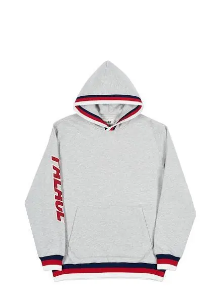 PALACE Split Handle Hood - Grey Marl