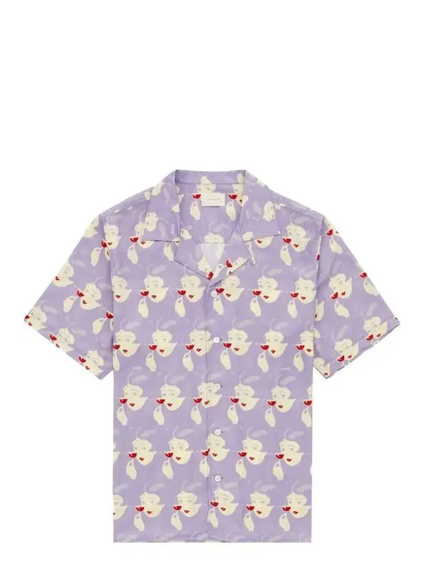 Aimé Leon Dore Printed Leisure Shirt - Purple