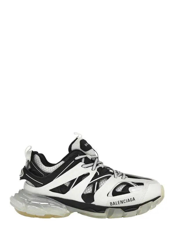 Balenciaga Track Clear Sole Sneakers - Black/white