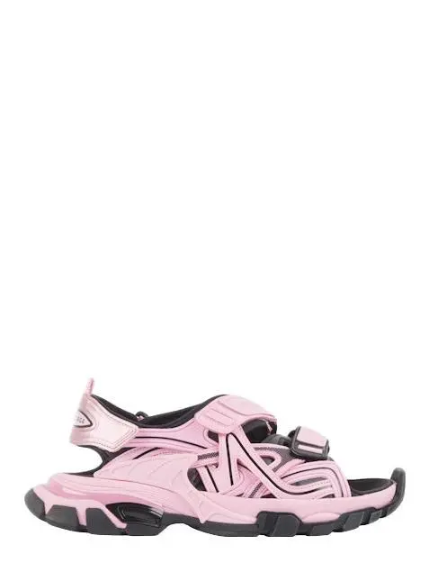 Balenciaga Track Sandal - Pink/black