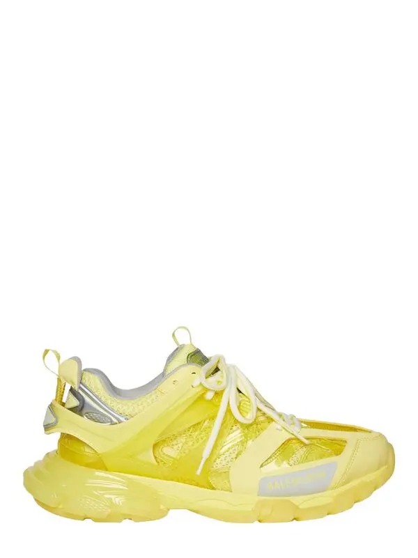 Balenciaga Track Clear Sole Sneakers - Yellow/white