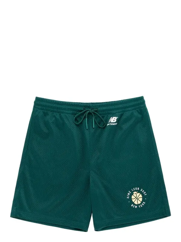 Aimé Leon Dore X New Balance Gym Shorts - Green