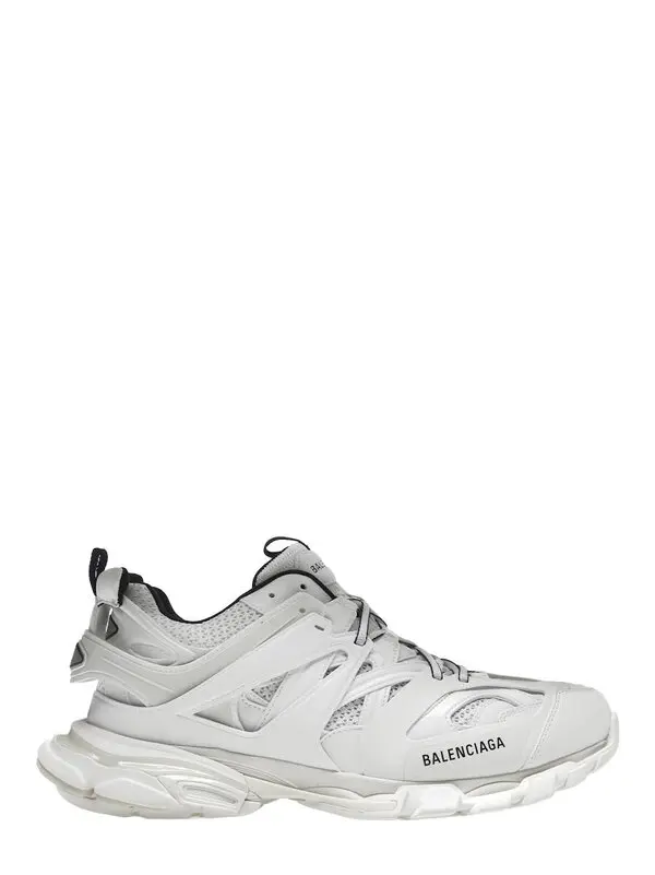 Balenciaga Trackin Sneakers - White/black