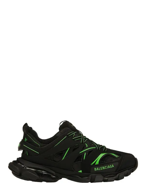 Balenciaga Track Sneakers - Dark Grey/green