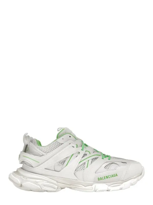 Balenciaga Trackin Sneakers - White/green