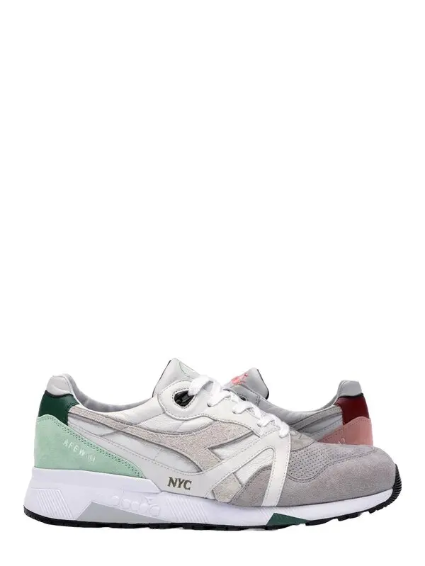 DIADORA N.9000 Afew Highly Addictive Nyc Sneakers - Grey/white/green