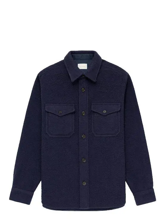 Aimé Leon Dore Casentino Overshirt - Navy Blue