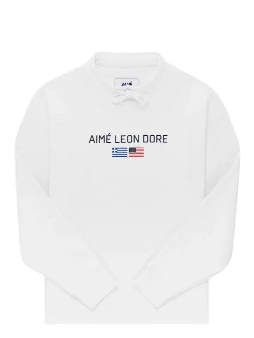 Aimé Leon Dore 38gs Offshore Popover - White
