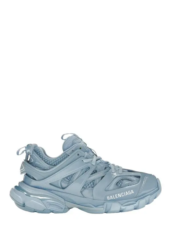 Balenciaga Track Metallic Sneakers - Light Blue