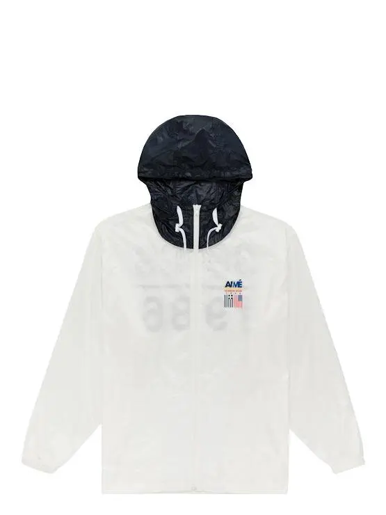 Aimé Leon Dore 38gs Offshore Windbreaker - White