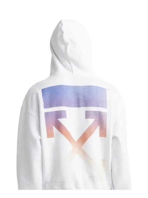 Off-White Degrade Arrows Hoodie - White
