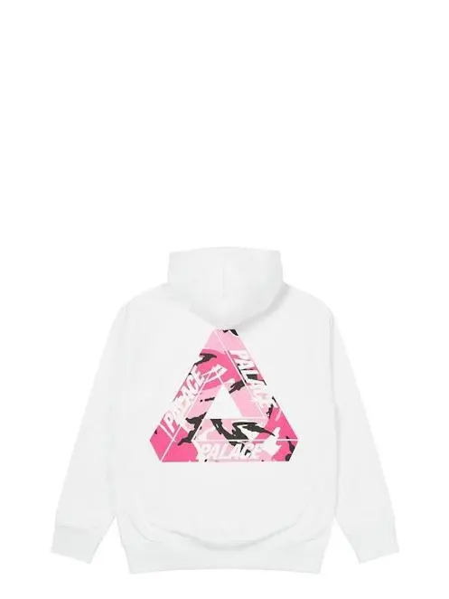 PALACE Tricamo Hood - White