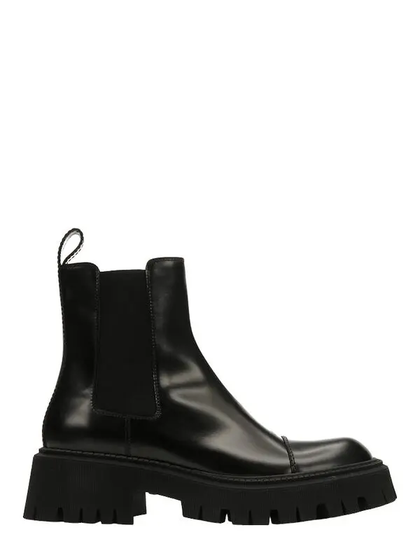 Balenciaga Tractor 20mm Boot - Black