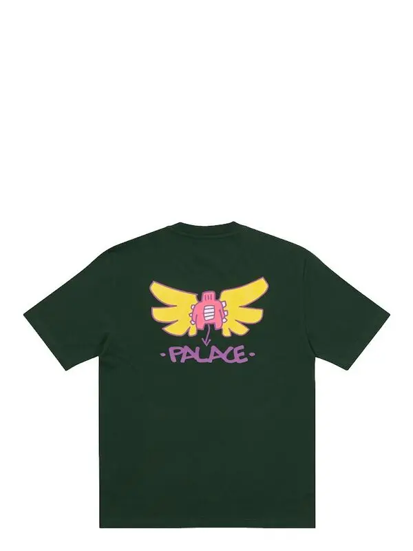 PALACE Slap Angel T-shirt - Dark Green