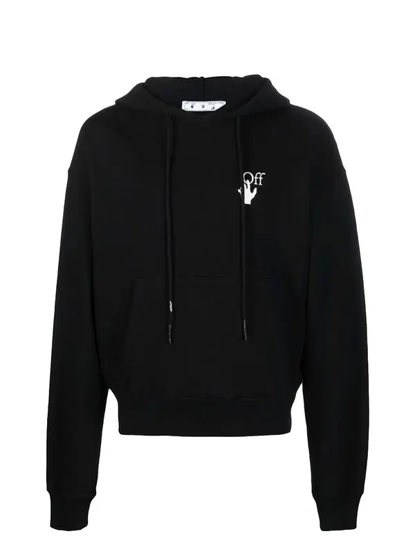 Off-White Caravaggio Lute Player Hoodie - Black