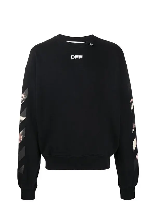 Off-White Caravaggio Arrows Sweatshirt - Black