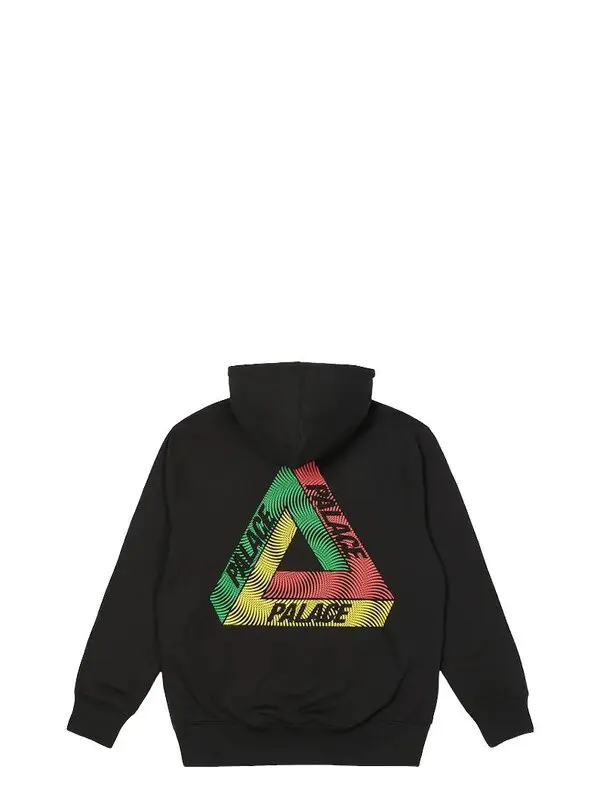 PALACE Swirl Triferg Hood - Black
