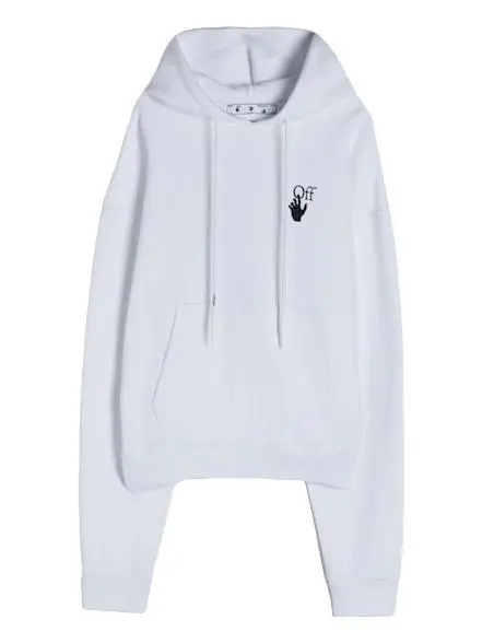 Off-White Degrade Arrows Hoodie - White/black