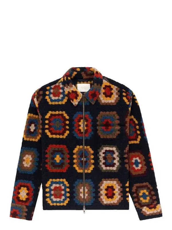 Aimé Leon Dore Blanket Overshirt - Multicolor