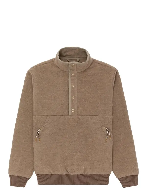 Aimé Leon Dore Alpaca Fleece Pullover - Brown