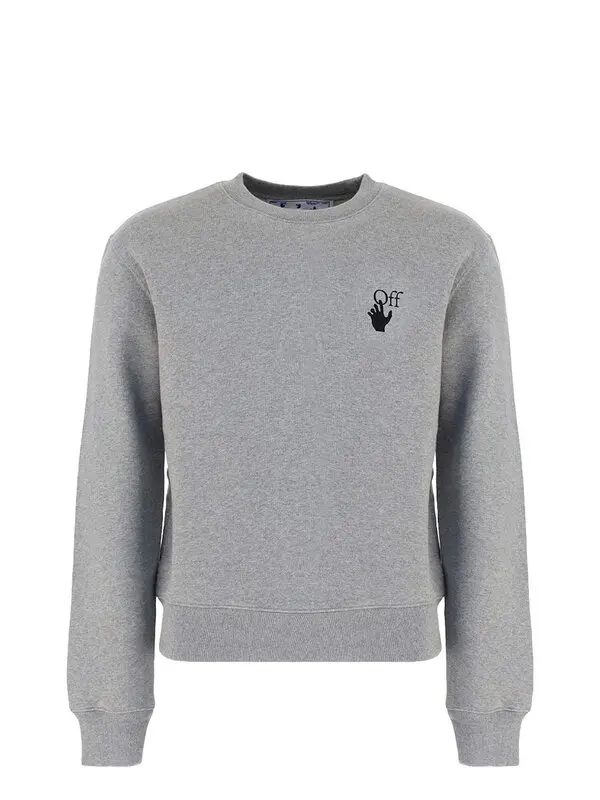 Off-White Arrows Crewneck Sweatshirt - Grey/black