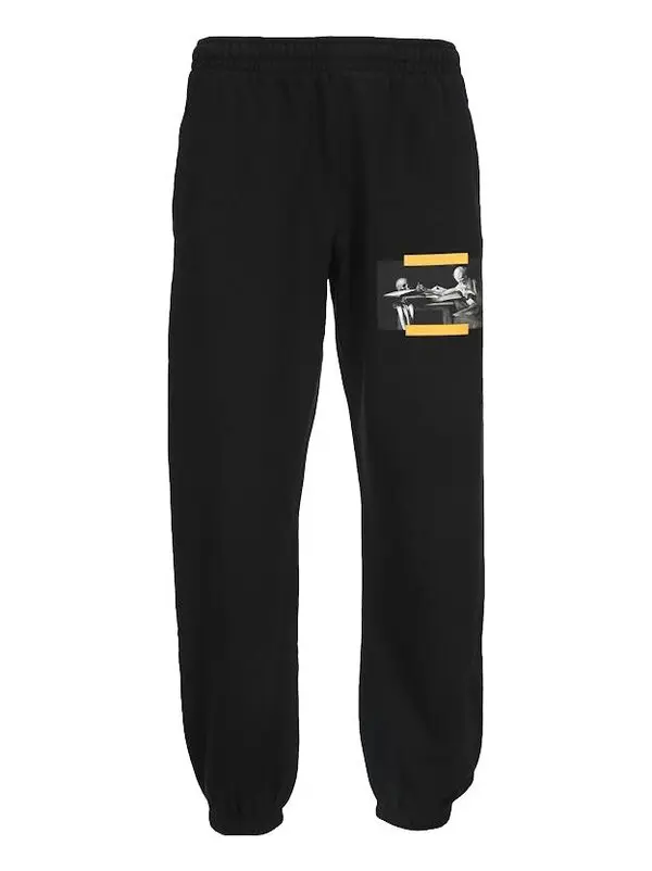 Off-White Caravaggio Painting Sweatpants - Black