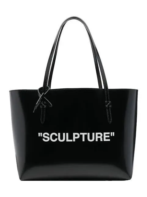 Off-White Off "off" Tote Bag - Black/white