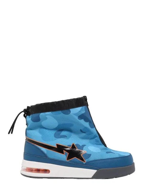 BAPE A Bathing Ape Zip Road Sta Honeycomb Camo - Blue/black/orange