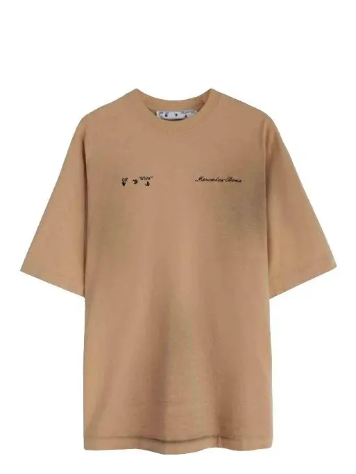 Off-White C/o Project Maybach Short Sleeve T-shirt - Beige