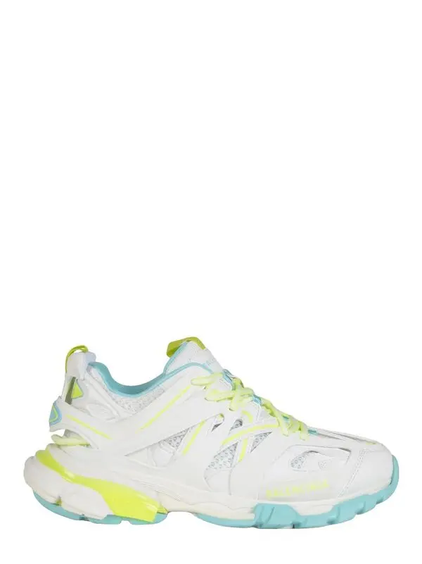 Balenciaga Track Sneakers - White/fluorescent Yellow/turquoise