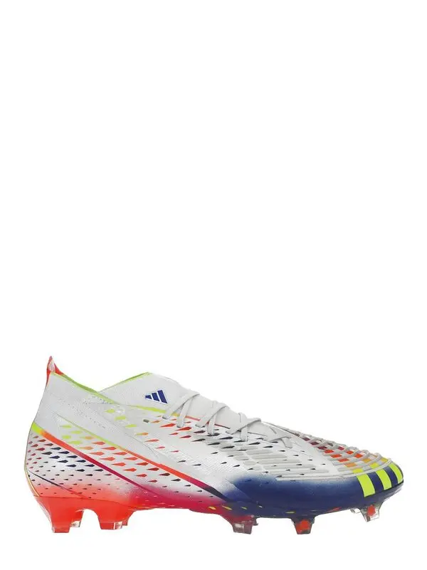 Adidas Predator Edge.1 Fg - Cloud White/solar Yellow/power Blue