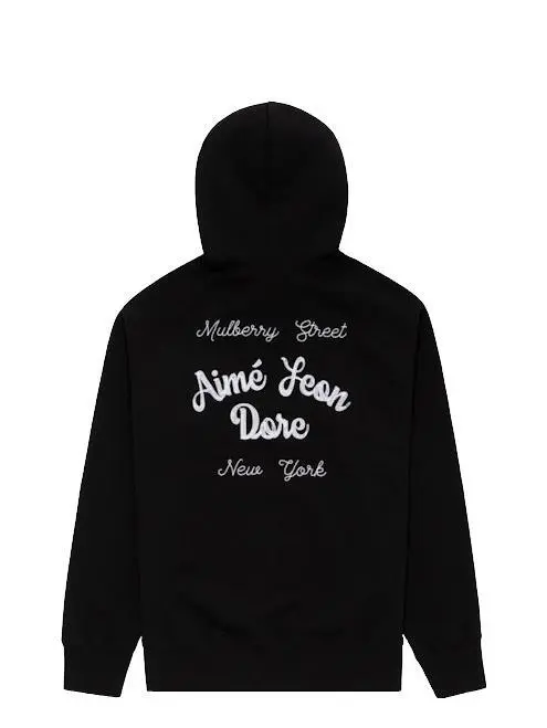 Aimé Leon Dore Chain Stitch Hoodie - Black