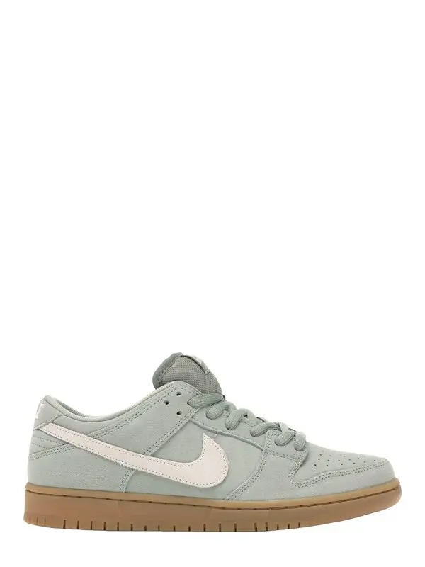 Nike Dunk Low Gum Sneakers - Island Green/white/gum Light Brown