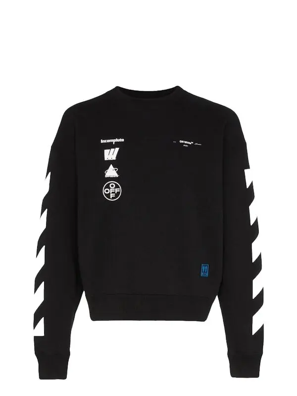 Off-White Diag Mariana De Silva Sweatshirt - Black