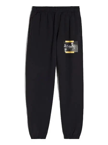Off-White Caravaggio Painting Sweatpants - Black/yellow