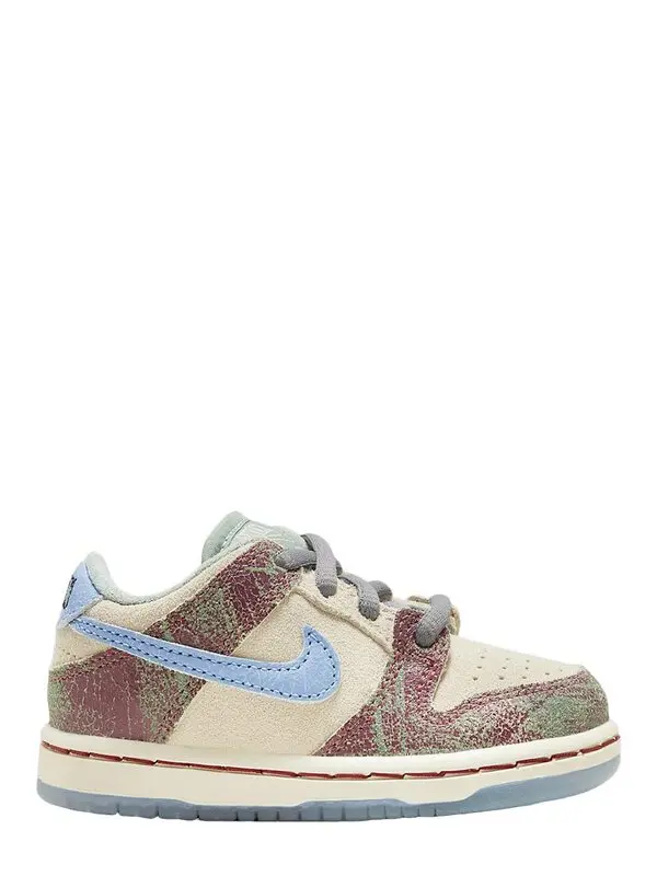 Nike Sb Dunk Low Crenshaw Skate Club Sneakers - Sail/light Blue/cedar