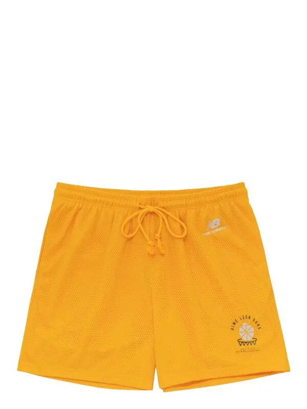 Aimé Leon Dore X New Balance Sonny League Gym Shorts - Yellow