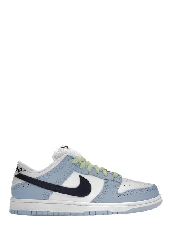 Nike Dunk Low Golf Pack Sneakers - White/midnight Navy/blue Ice