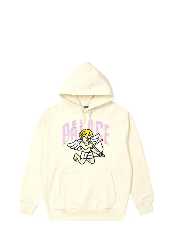 PALACE Hooded Sweatshirt - Soft White